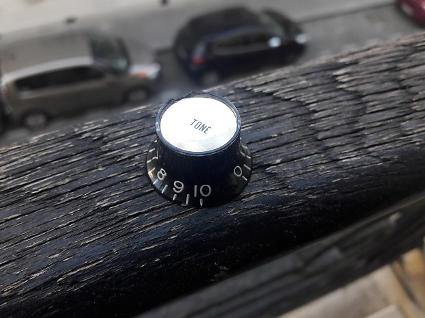 Gibson NOS Top Hat knob from a 70s SG 70s | Reverb España