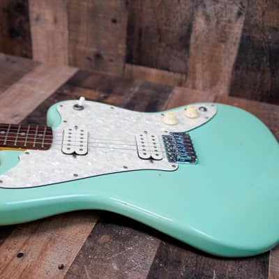 Squier by Fender Standard Jagmaster Seafoam Green Rare Color | Reverb