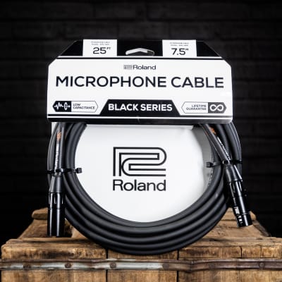 Roland RMC-B25 XLR Microphone Cable - 25' | Reverb