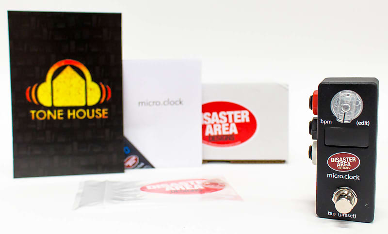 Disaster Area Designs micro.clock Tap Tempo Controller | Reverb