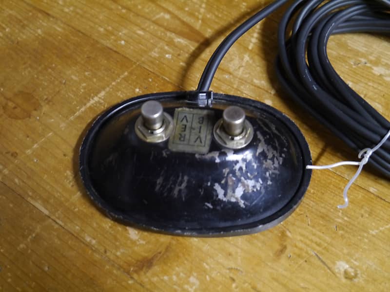 Fender Footswitch Reverb Vibrato Blackface for Princeton | Reverb UK