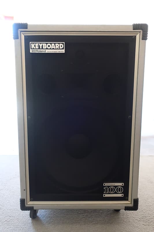 Vintage 1980s Roland Cube 100 Guitar Bass Keyboard Amplifier | Reverb