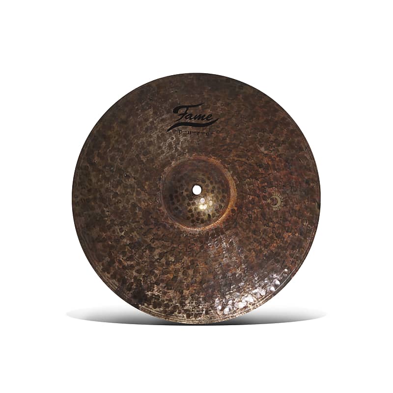 Fame Pure Hi-Hats 14" (Hammered) - HiHat | Reverb