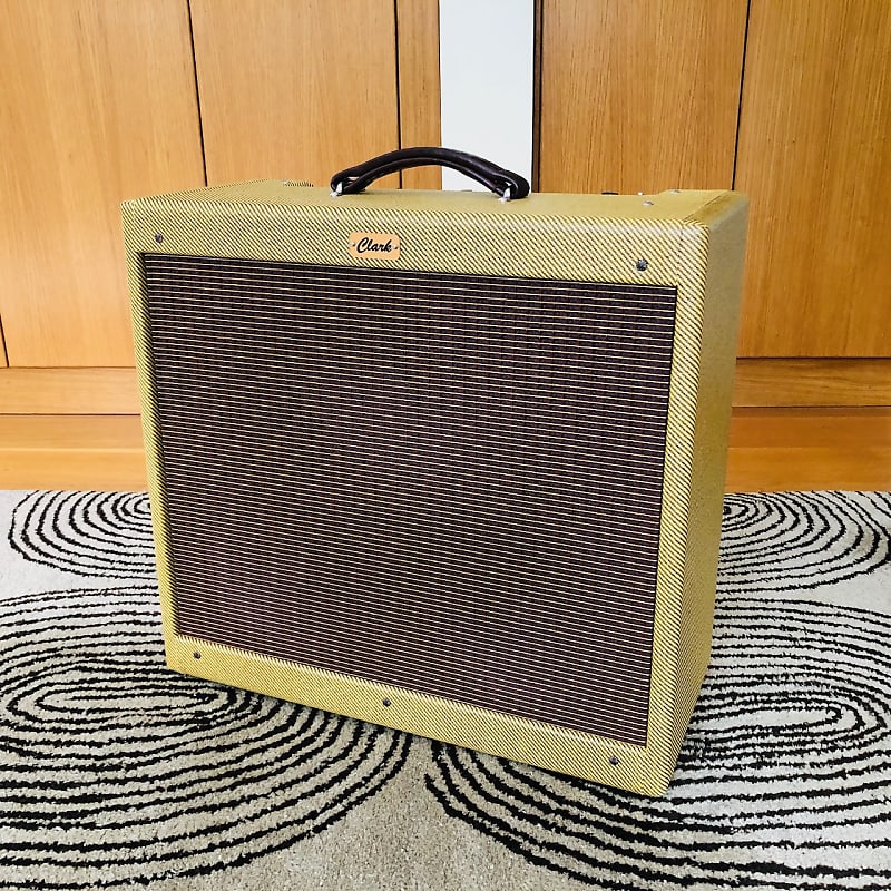 Clark Tyger Tweed 3x10 Bandmaster 5E7 w/Tube Reverb & | Reverb