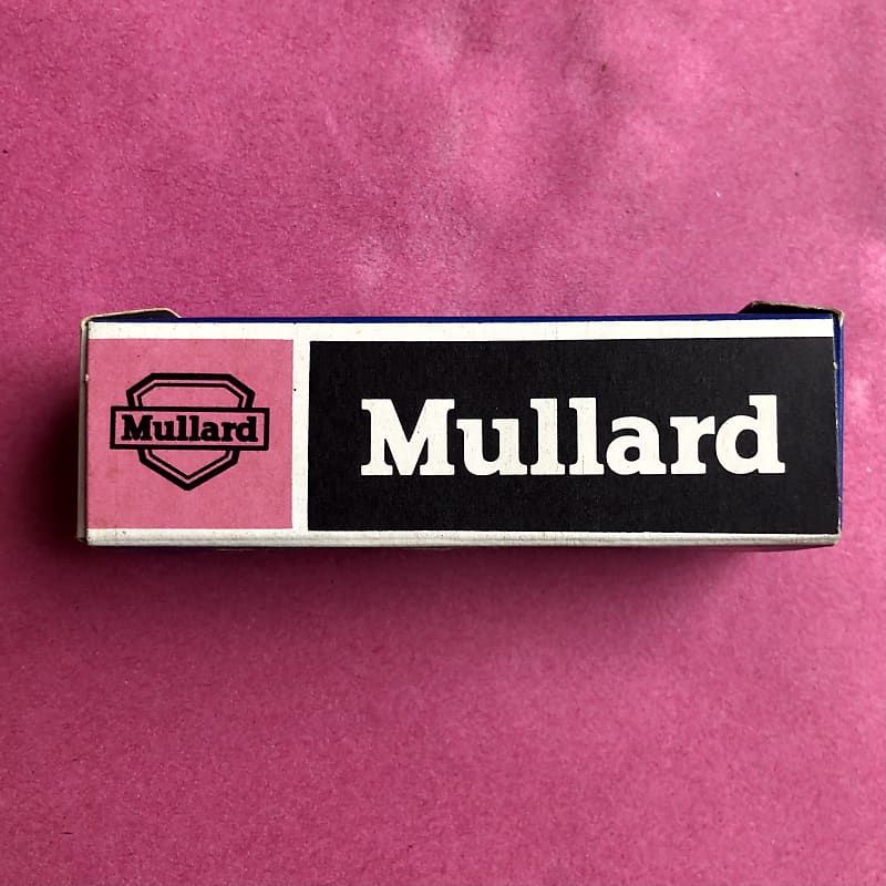 Vintage NOS Mullard ECC83 / 12AX7 pre amp valve - Blackburn | Reverb