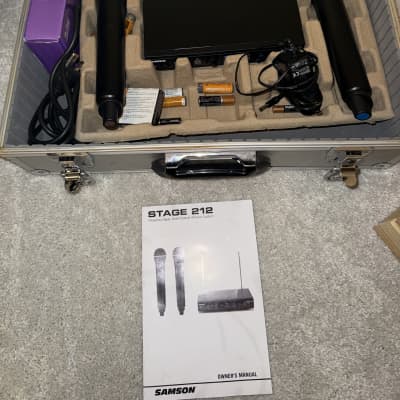 Samson SH-2 CH1 Wireless Handheld Microphone Transmitter With | Reverb