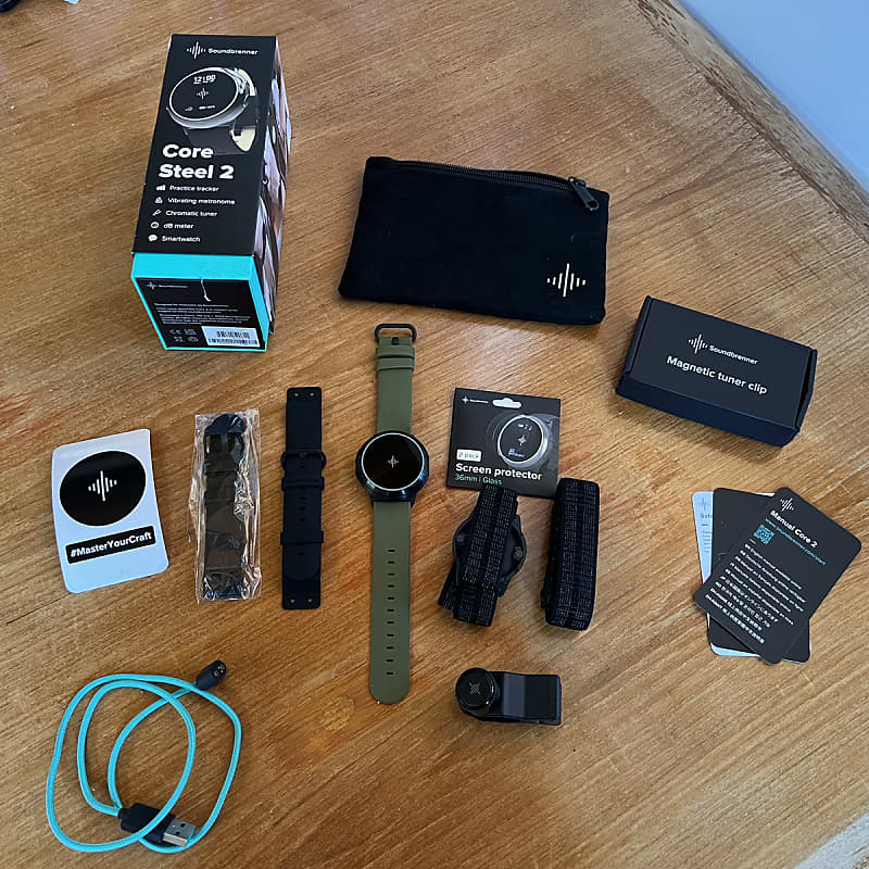 Soundbrenner Core Steel 2 - Black | Reverb