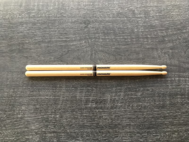 Pro-Mark Shira Kashi Oak PW2BW (2B) drumsticks | Reverb