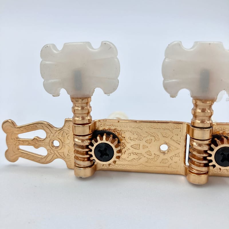 Classical Guitar Machine Heads - Lyre Style - Celtic Design - | Reverb