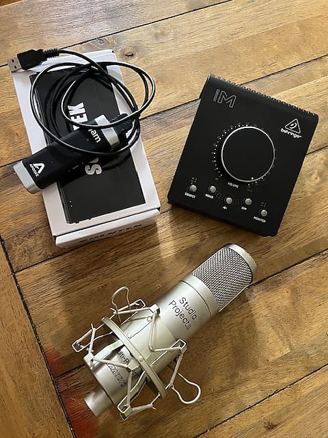 Studio Bundle - Studio Projects C3 Microphone 2010's, Silver | Reverb