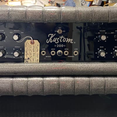 1969 Kustom 200-B Amp and 2X15 Cabinet | Reverb