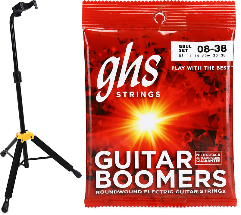 Hercules Stands GS414B PLUS Single Guitar Stand with Auto | Reverb