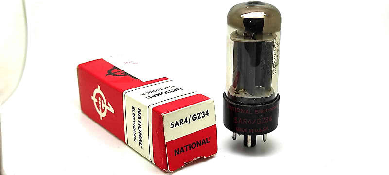 NATIONAL ELECTRONICS GZ34 / 5AR4 NEW OLD STOCK MADE BY SOVTEK | Reverb