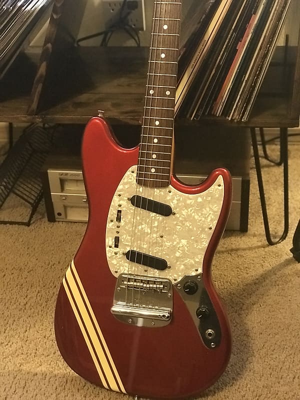 Fender Competition Mustang 2002 Limited Edition Red | Reverb Australia