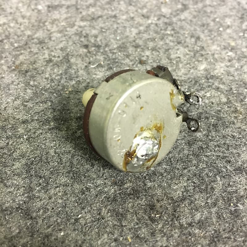 CTS Fender Mustang Volume Potentiometer 1965 | Reverb