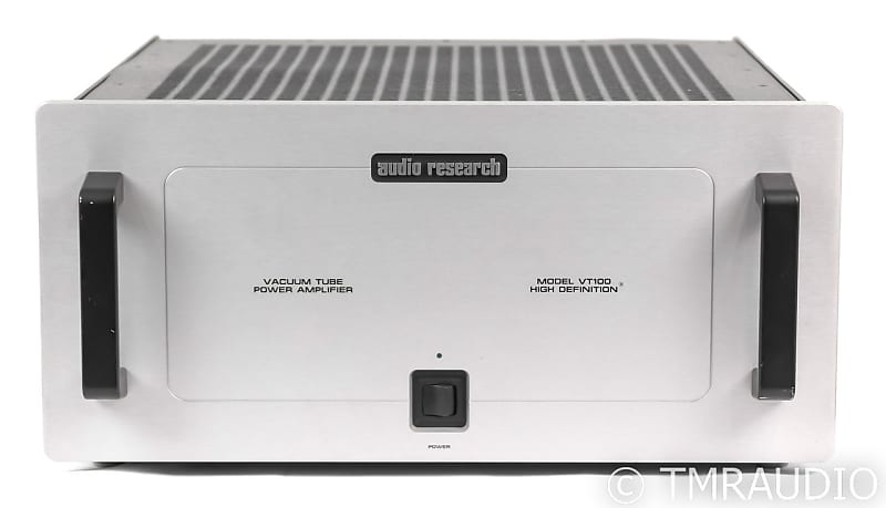 Audio Research VT100 Stereo Tube Power Amplifier; Silver; | Reverb