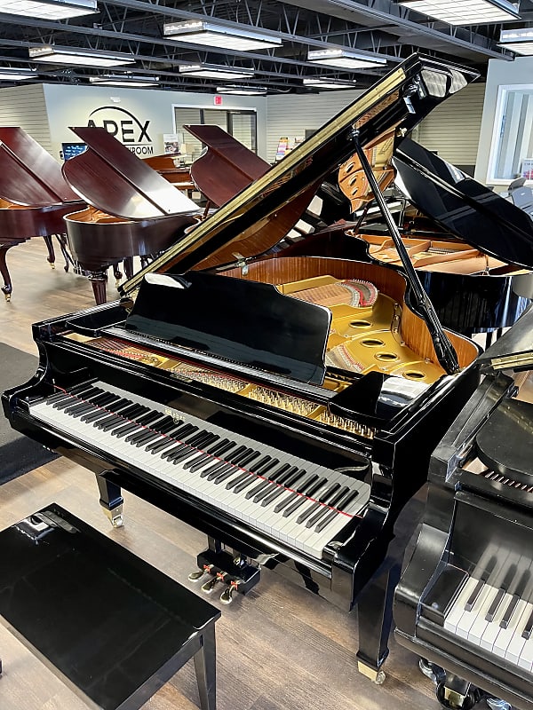 Weber Model WG-185 6' 1" Grand Piano Polished Ebony | Reverb