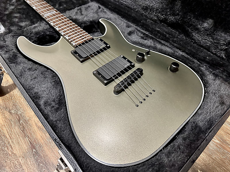 ESP LTD MH-401NT 2015 - Charcoal Satin - ESP Case | Reverb