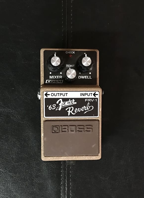 Boss FENDER '63 REVERB PEDAL 2000'S - BROWN | Reverb
