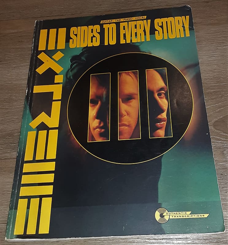 EXTREME - III SIDES TO EVERY STORY - GUITAR TAB BOOK | Reverb