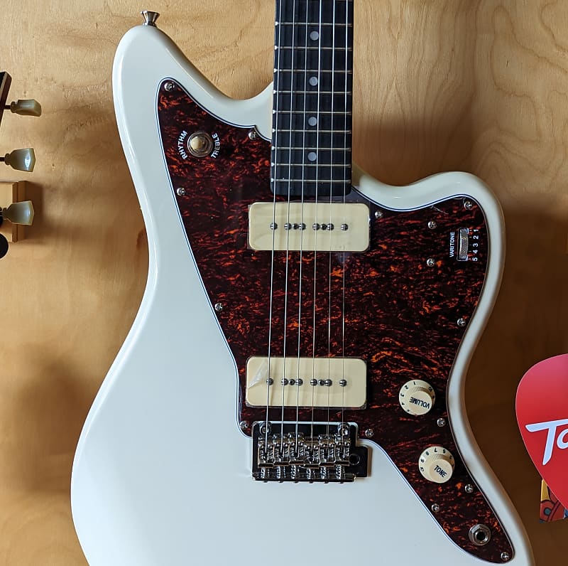 New Tagima TW-61 Jazzmaster Olympic White | Reverb