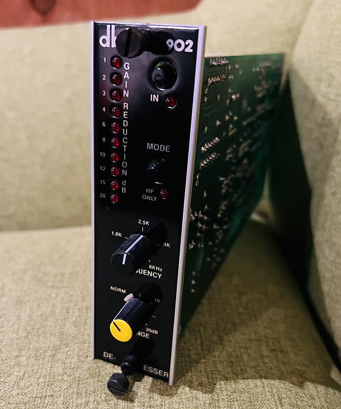 DBX 902 900-Series De-Esser Module Vintage 1970s Silver | Reverb