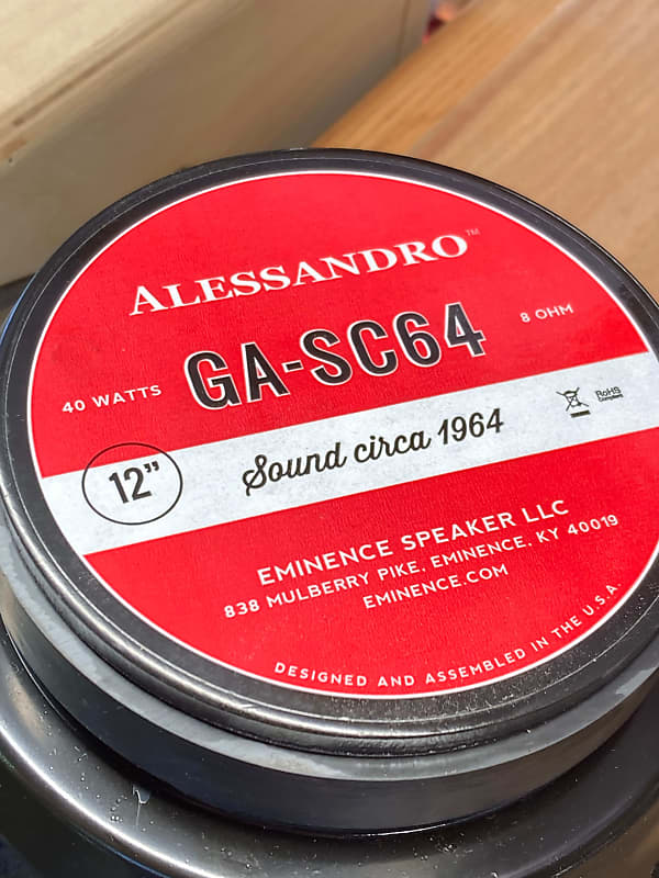 Eminence GA-SC64 | Reverb