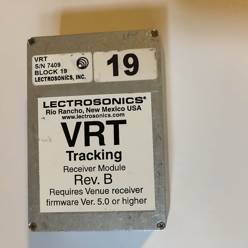 Lectrosonics VRT block 19 | Reverb
