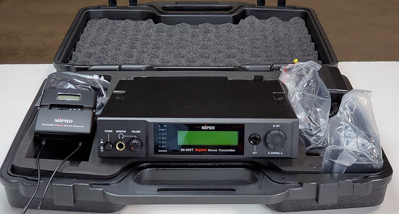 Mipro MI909 Wireless Digital In-Ear Monitor System - Stock | Reverb