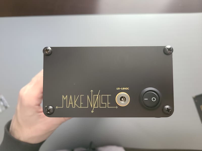 Make Noise 3u skiff w/ power 2020 Black | Reverb