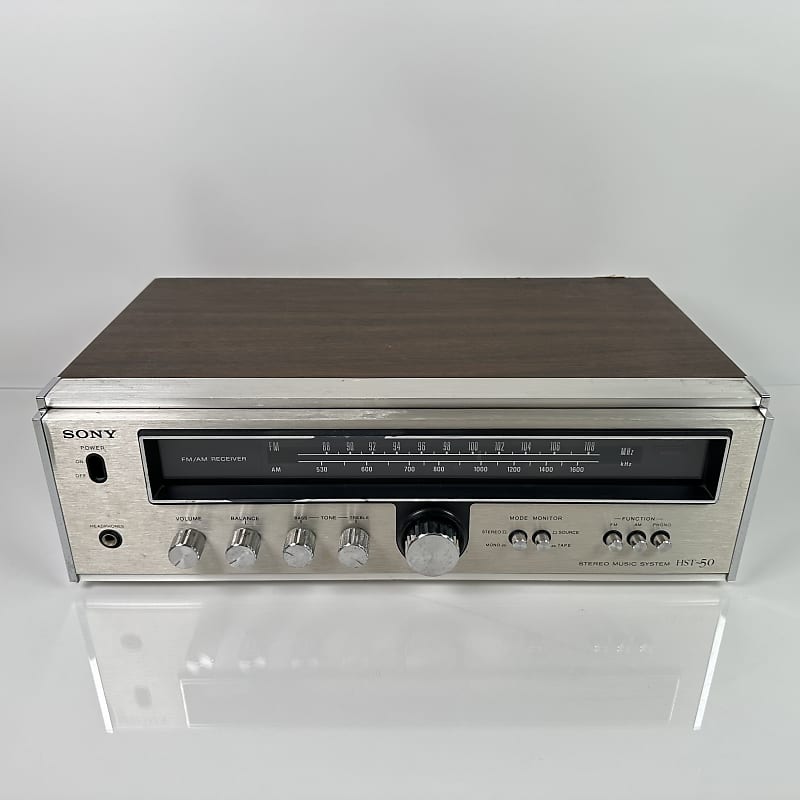 Sony HST-50 AM/FM Stereo Music System Receiver Tuner | Reverb