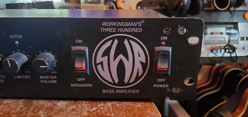 SWR "Workingman's Three Hundred" bass amplifier - 2000's - | Reverb