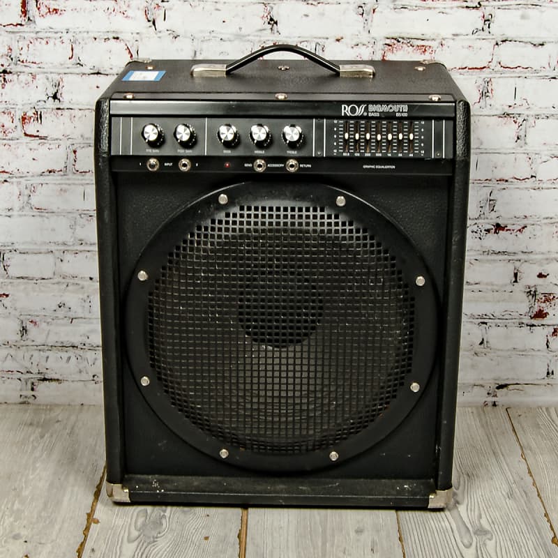 ROSS - Big Mouth B5100 - Solid-State Bass Combo Amplifier - | Reverb