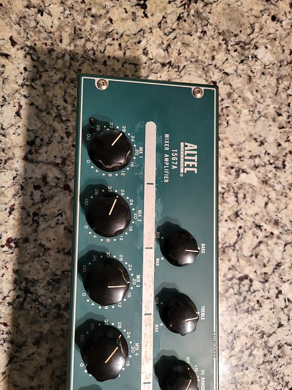 Altec 1576A Mixer Amplifier 1958-1963 - Green | Reverb