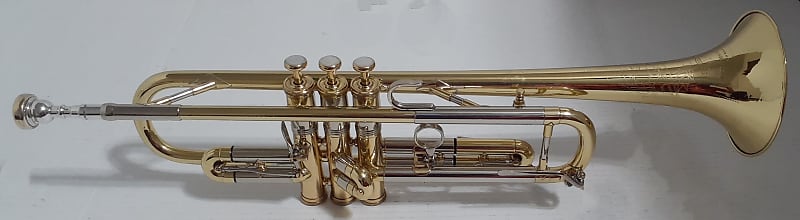 Besson 10-10 Model 35 BREVETE Trumpet. Mouthpiece & Case . | Reverb