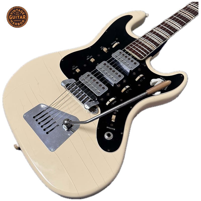 Hofner Galaxie 176 Deluxe 1963 - 1970 - Ivory | Reverb