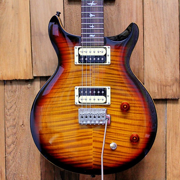 2012 PRS SE Santana Model in Tobacco Burst w/ PRS Gigbag | Reverb