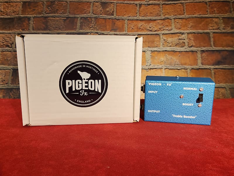 Pigeon FX HS Treble Booster Silicon w/ Original Box | Reverb