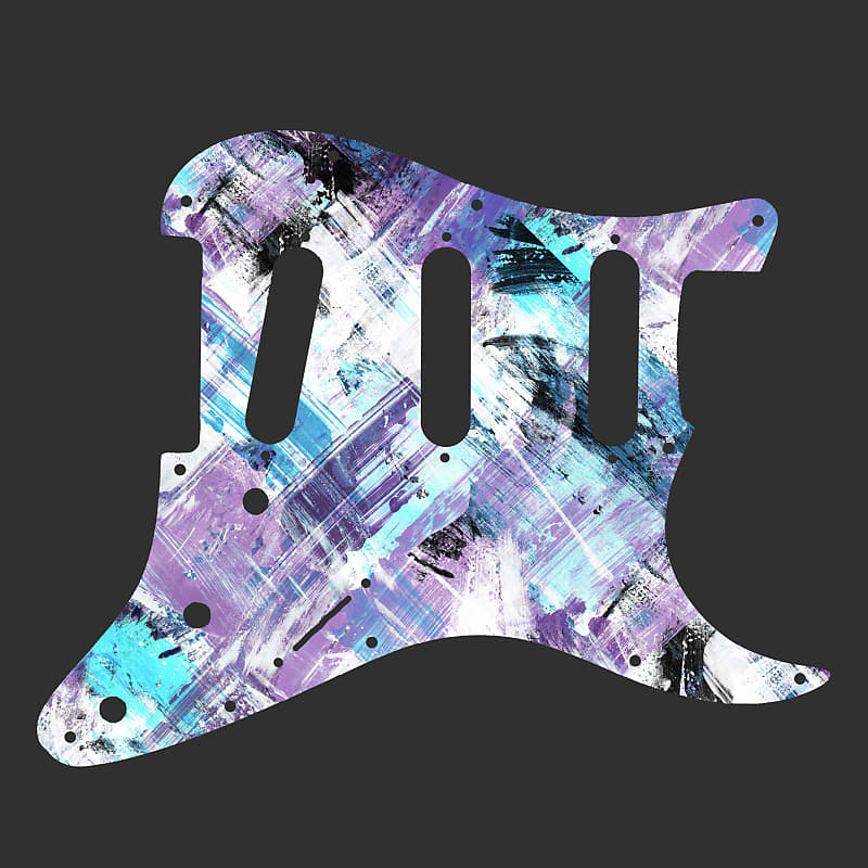 Unique Fender Stratocaster Pickguard SSS 11 holes 3ply (wbw) | Reverb