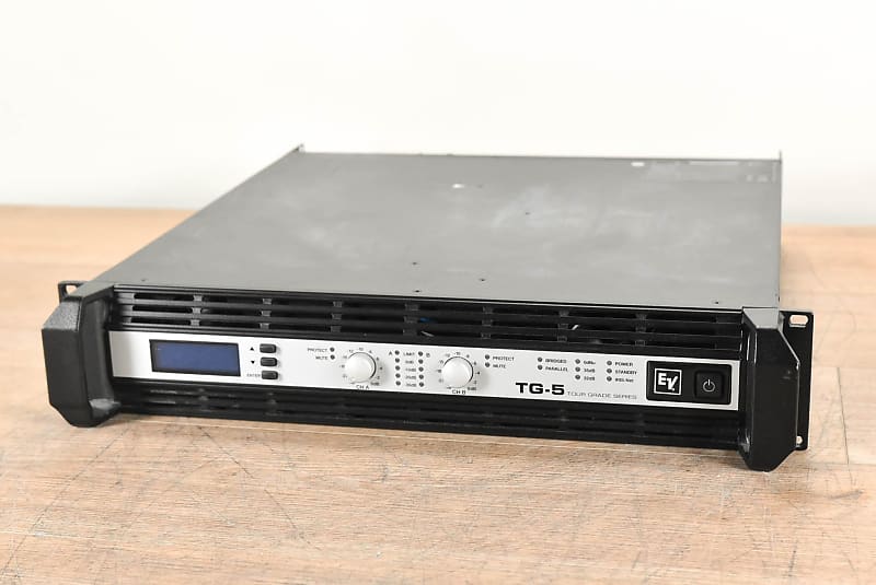 Electro-Voice (EV) TG-5 120V 2-Channel Tour Grade Power | Reverb