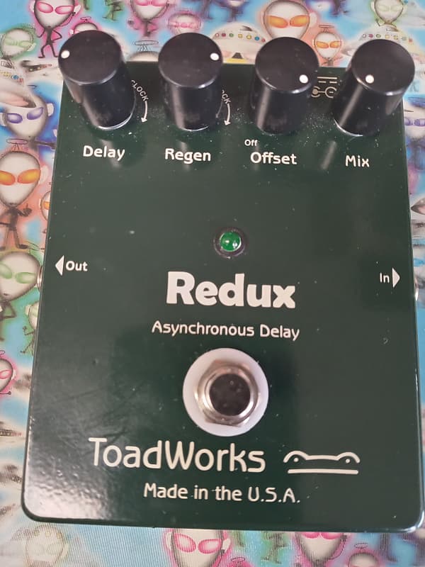 Toadworks Redux Asynchronous Dual Delay Hand Wired Free | Reverb