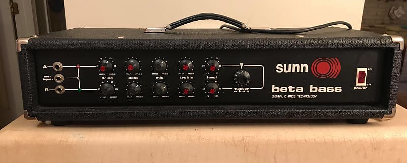 Sunn Beta Bass amp head | Reverb