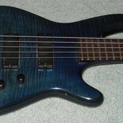 Dean European Custom Select 5 - Beautiful Quilted Blue, | Reverb