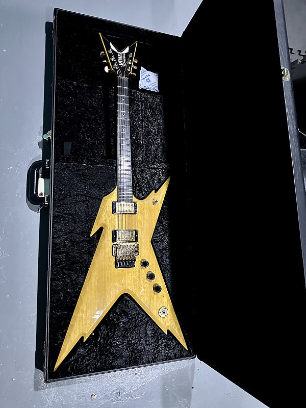 Dean USA Razorback - 2007 Rare - Korina Trans Amber White | Reverb