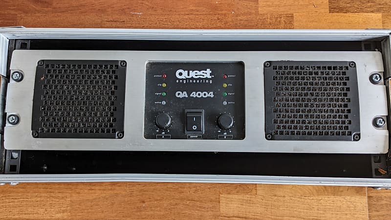 Quest QA 4004 Stereo Power Power Amp 2x 2000-w at | Reverb Australia