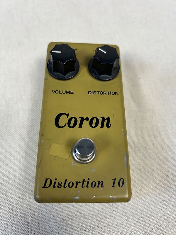 Vintage Coron Distortion 10 1970s guitar pedal | Reverb