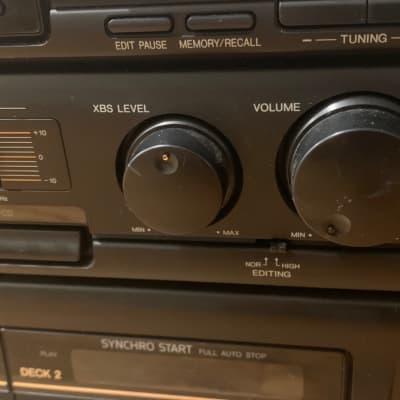 Panasonic RX-DT610 Vintage BoomBox CD Dual Cassette Tape | Reverb