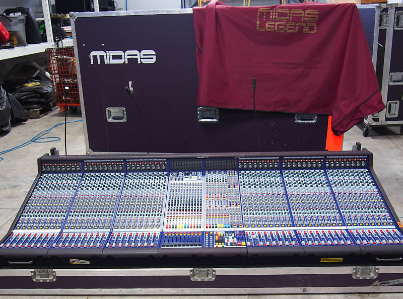 Midas Legend 3000 mixing consoles with L3750 power supplies | Reverb