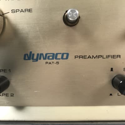 Dynaco PAT-5 Stereo Preamplifier Pair w/ Cabinet | Reverb Deutschland