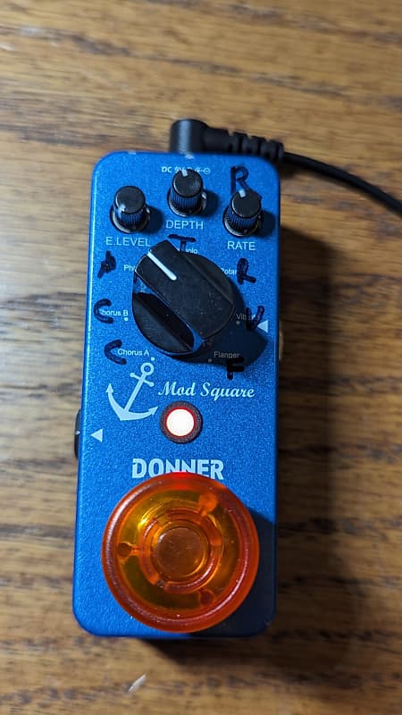 Donner Mod Square Chorus Phaser Flanger Vibrato Tremolo | Reverb